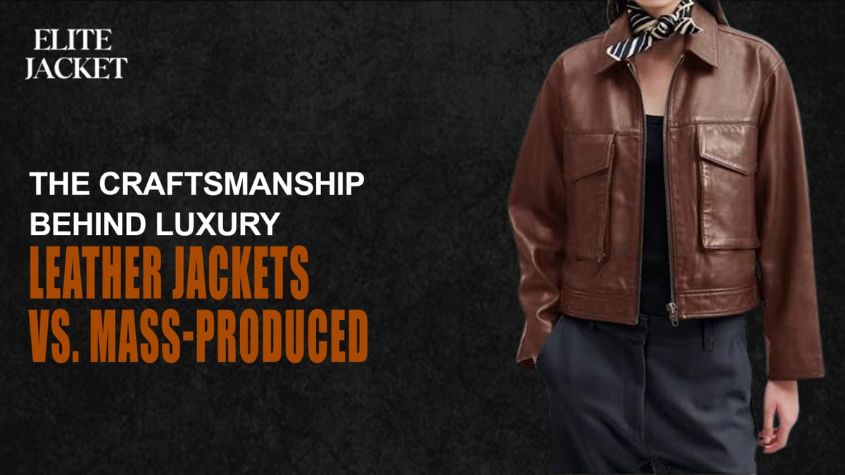 The Craftsmanship Behind Luxury Leather Jackets | Elite Jacket
