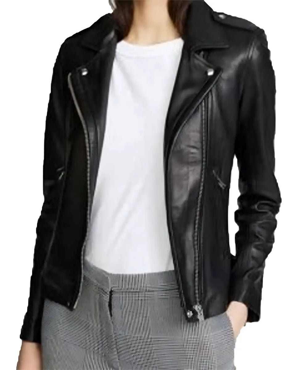 Superman And Lois Lane Biker Black Dress Jacket – Elite Jacket