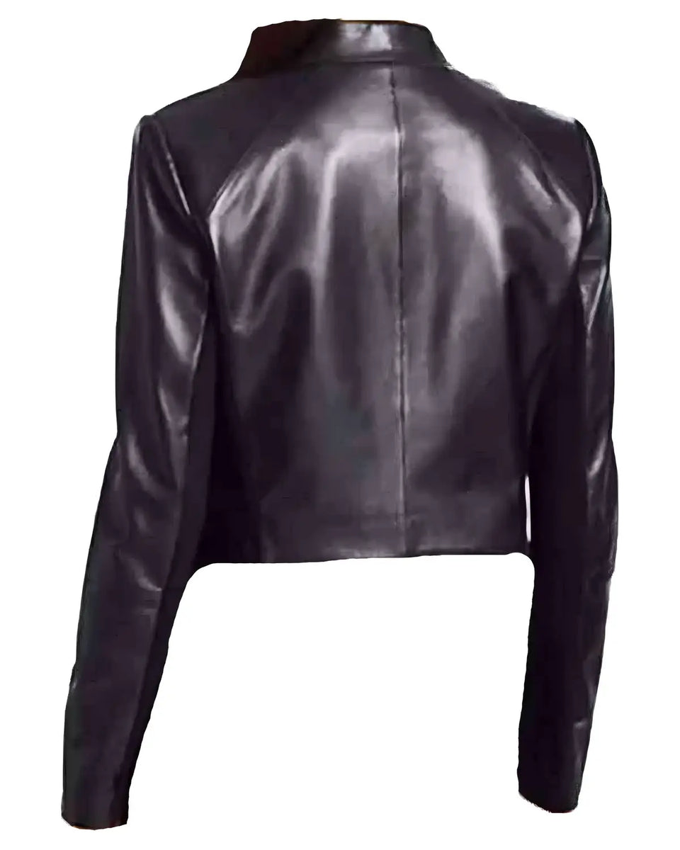 Womens Emily in Paris Lily Collins Black Jacket – Elite Jacket