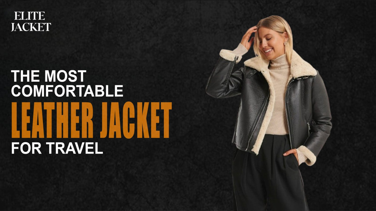 Most Comfortable Leather Jackets for Travel | Elite Jacket