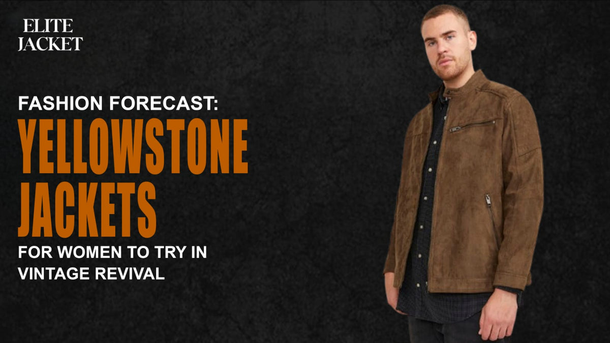 Yellowstone Jackets Women’s Vintage Style Forecast – Elite Jacket