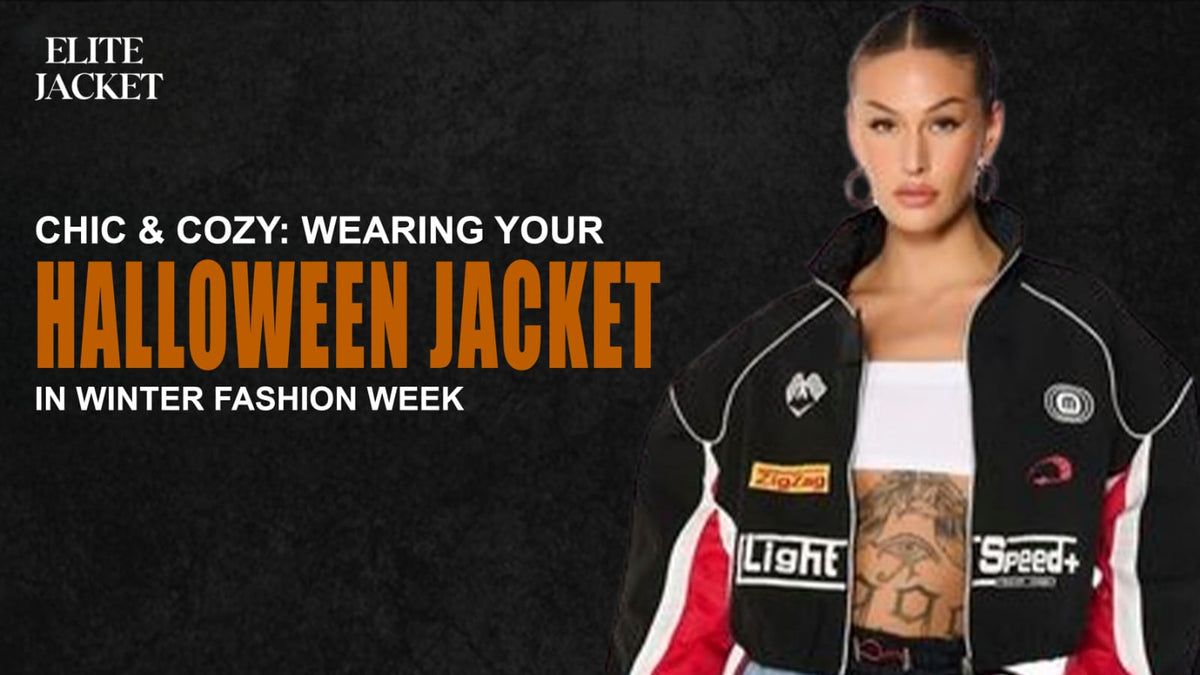 Chic Halloween Jacket Looks for Winter Fashion Week – Elite Jacket