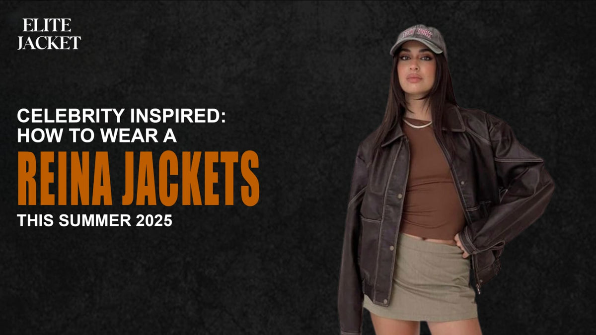 Reina Jacket Summer 2025 – Celebrity Style Guide – Elite Jacket