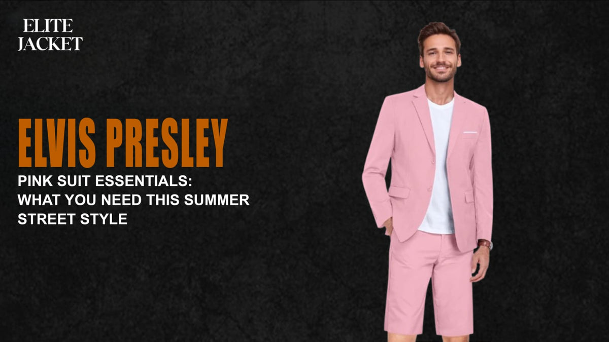 Elvis Presley Pink Suit for Summer Style | Elite Jacket