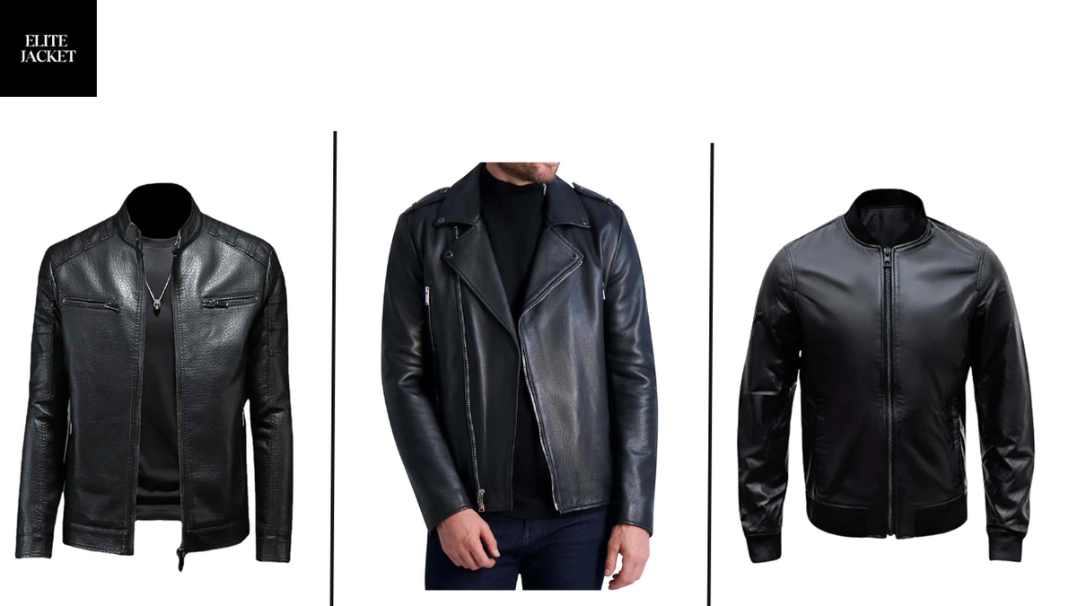 Elite Jacket – Exclusive Black Leather Jackets for Men