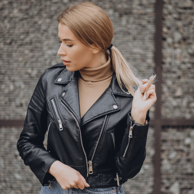Elite Jacket – Trendy Women’s Jackets in Leather & Denim