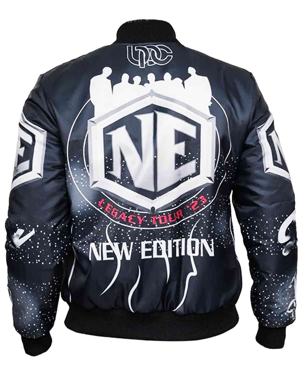 Mens Legacy Tour New Edition Black Leather Jacket | Elite Jacket