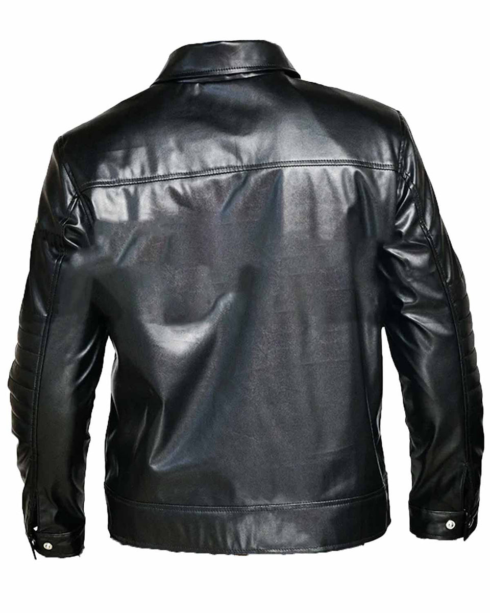 Ted Lasso Season 2 Roy Kent Black Leather Jacket | Elite Jacket