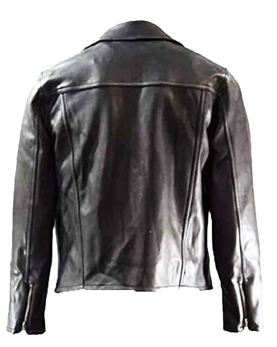 Mens Beau Knapp Death Wish Leather Jacket | Elite Jacket