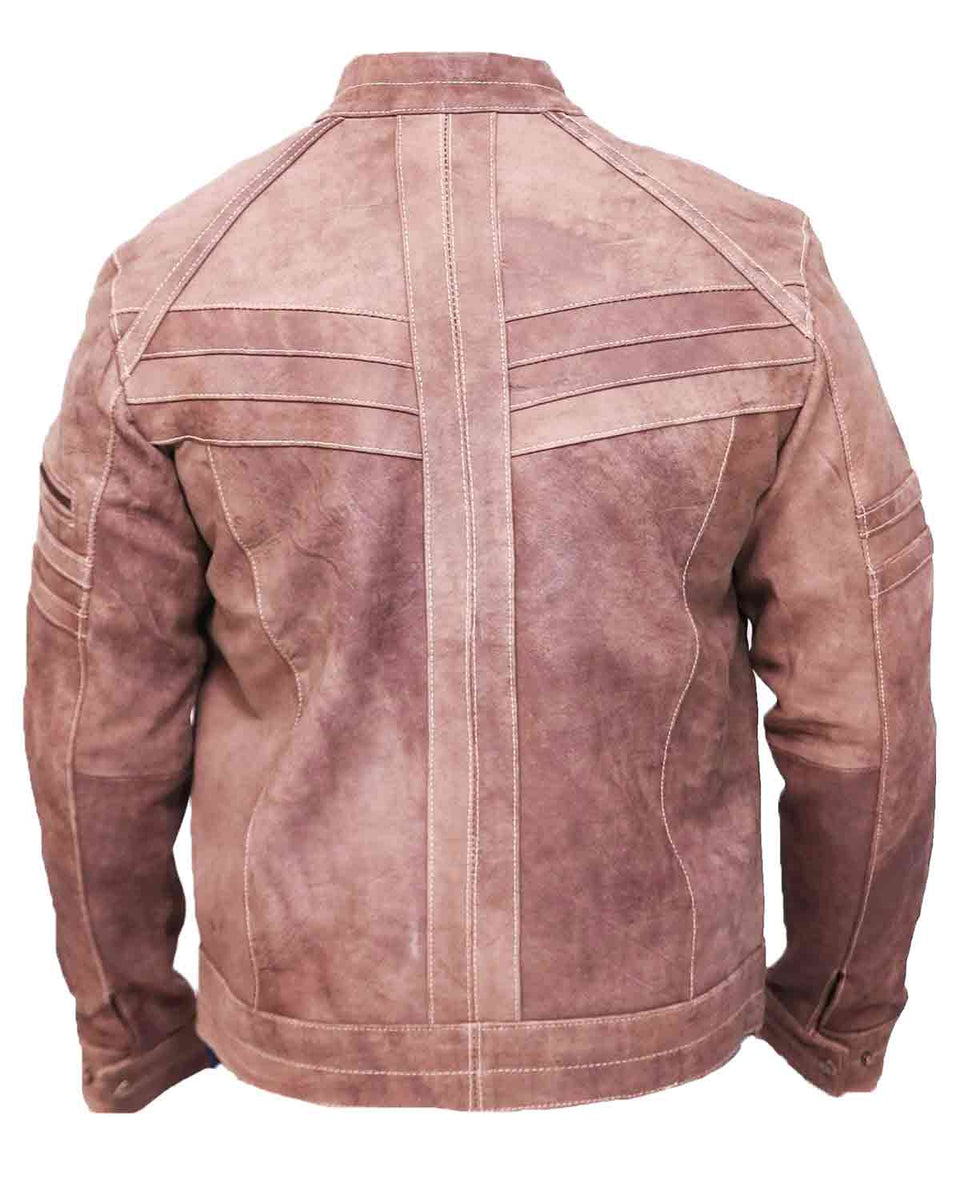 Mens Classic J7 Brown Real Leather Jacket | Elite Jacket
