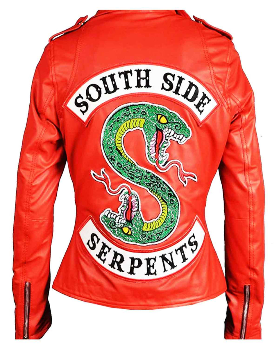 Women Riverdale Southside Serpent Red Jacket For Womens – Elite Jacket