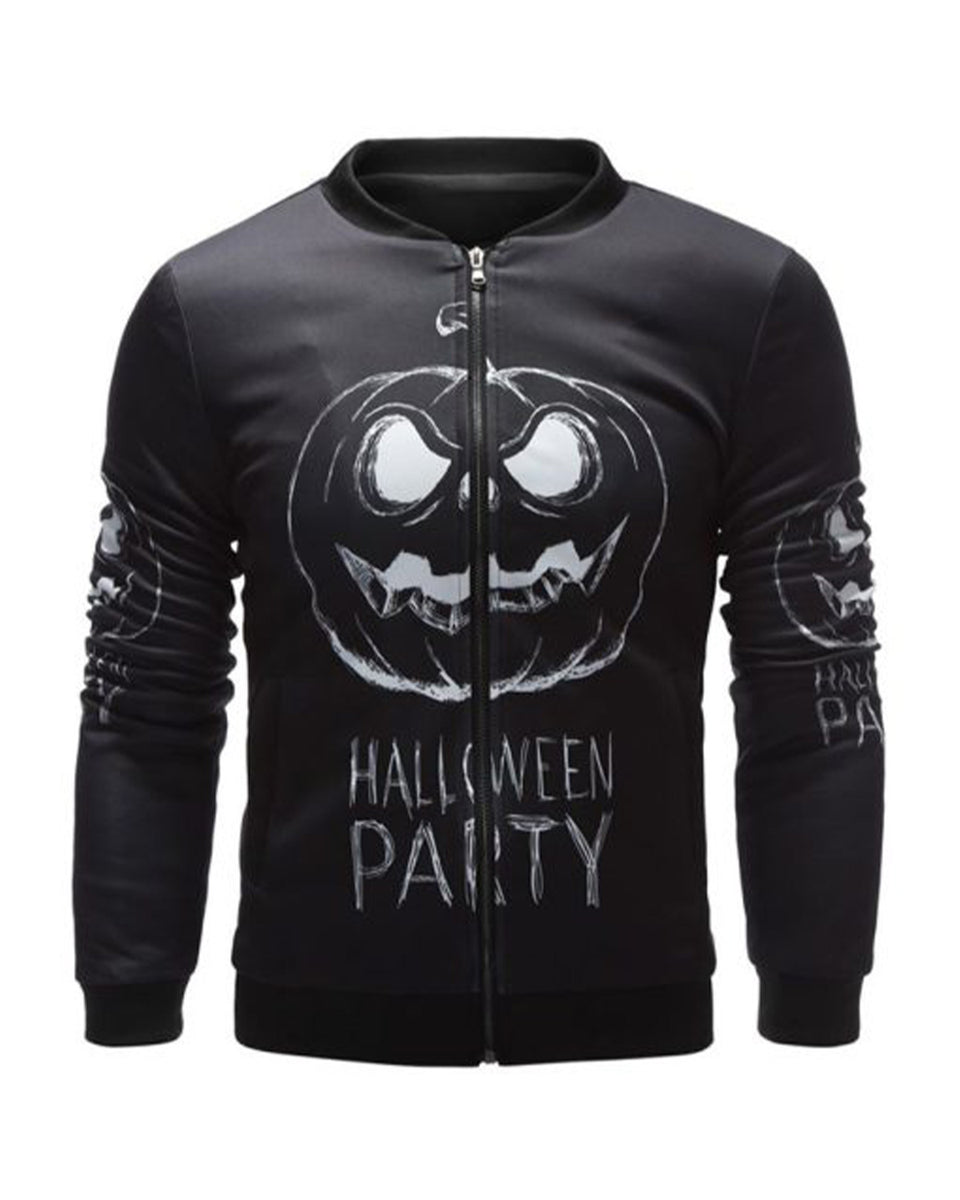 Mens Halloween Party Black Jacket | Elite Jacket