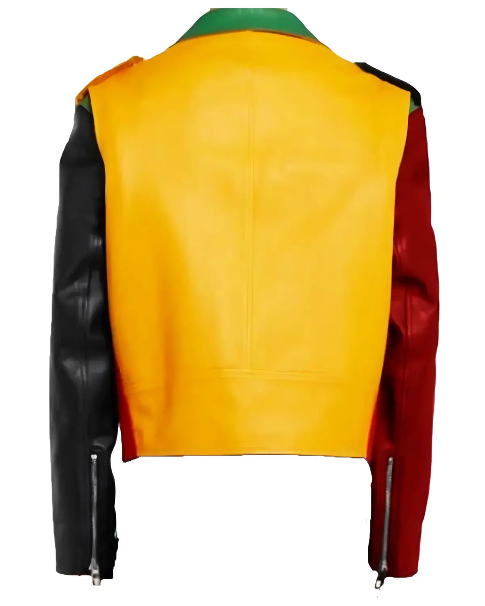 Teck Holmes The Challenge All Stars Leather Jacket – Elite Jacket