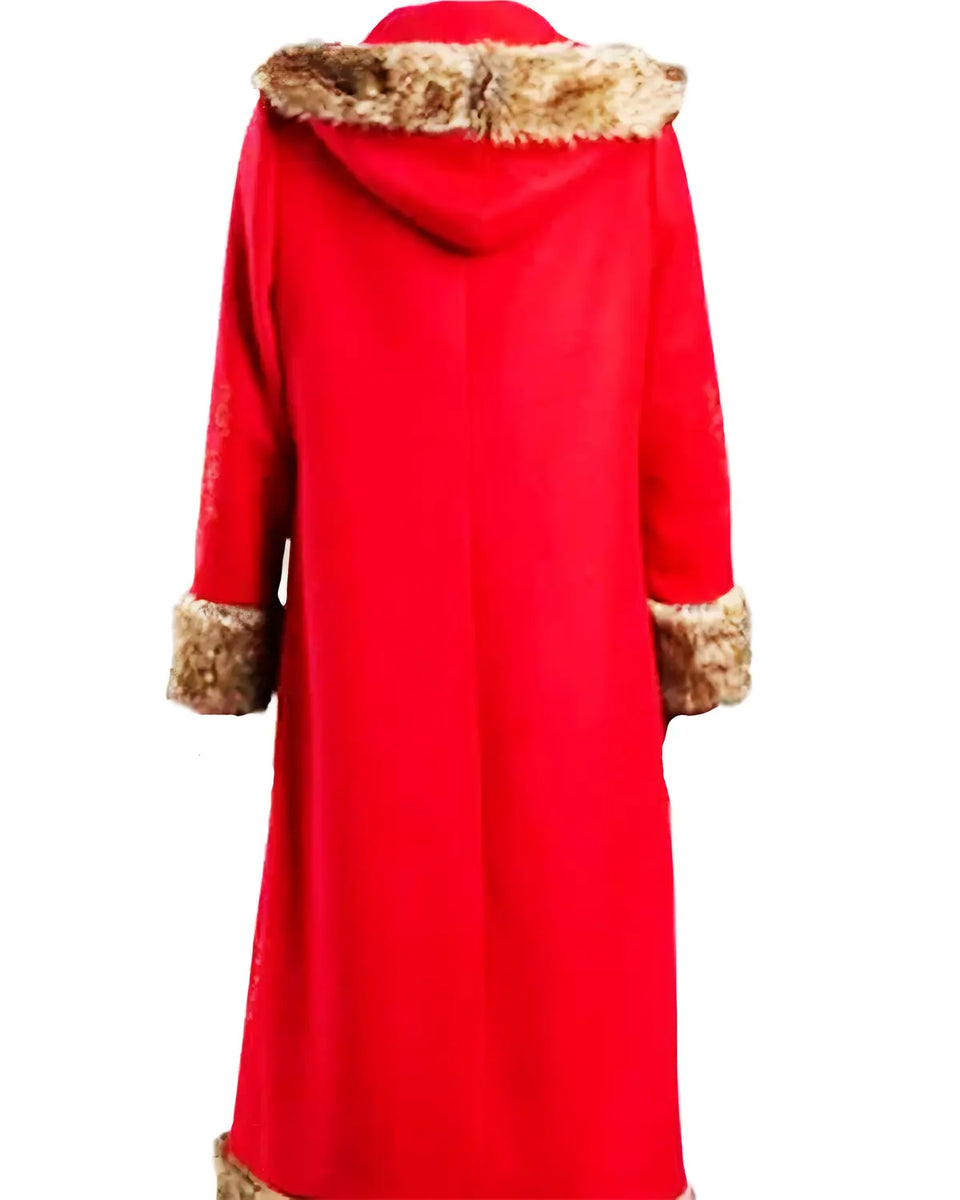 The Christmas Chronicles 2 Mrs Claus Red Coat – Elite Jacket