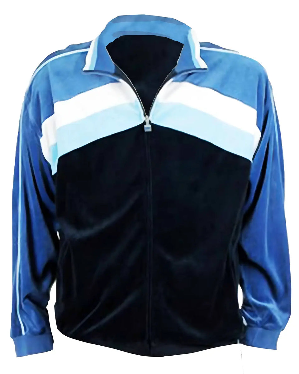 James Gandolfini The Sopranos Tony Soprano Velvet Tracksuit – Elite Jacket