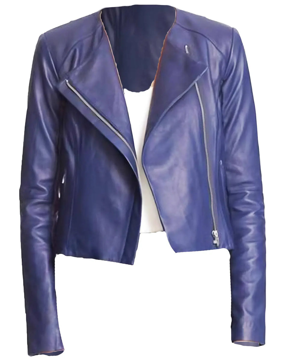 Felicity Smoak Overwatch Arrowverse Blue Jacket | Elite Jacket