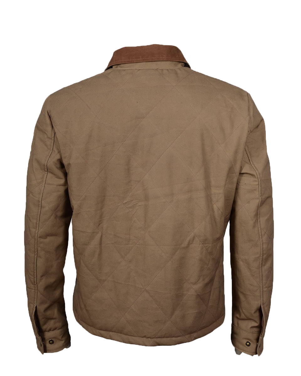 Yellowstone Mens Western Style Waxed Cotton Quilted Jackets – Elite Jacket