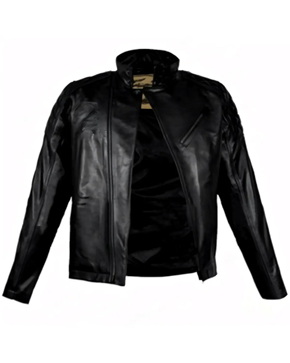 Metal gear Solid V Game Venom Snake Black Leather Jacket Jacket – Elite ...