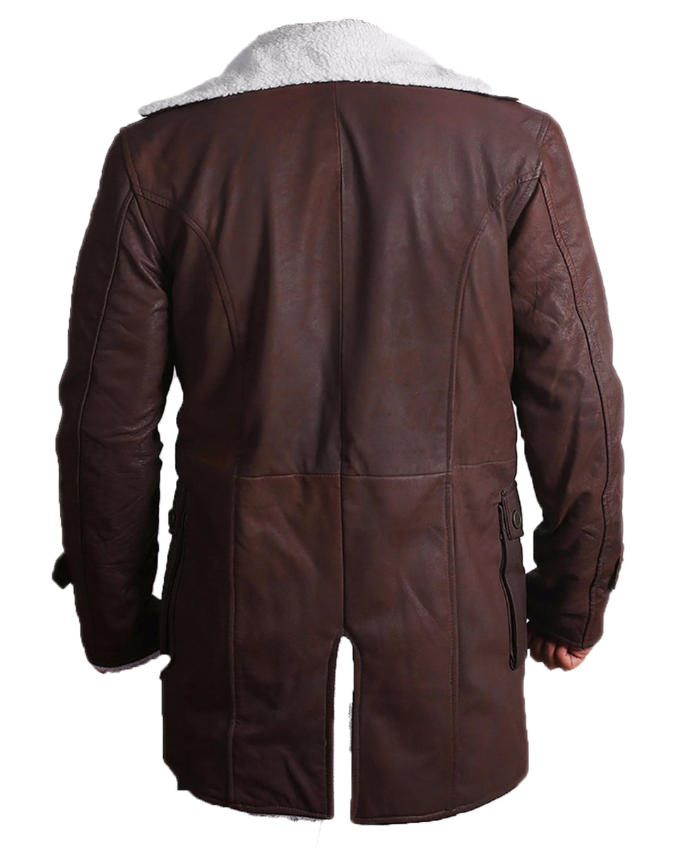 Choco Brown Trench Bane Coat For Mens | Elite Jacket