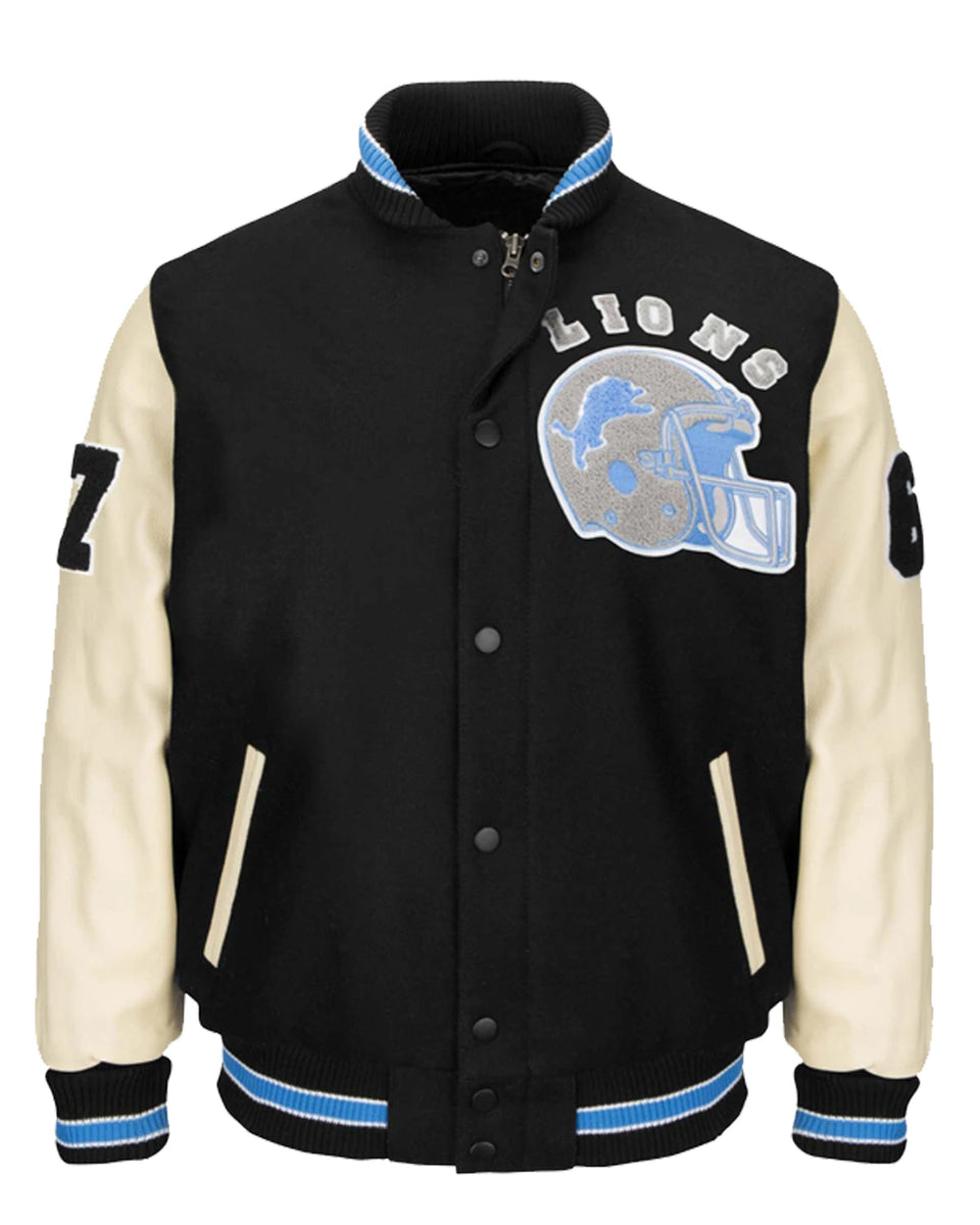 Beverly Hills Cop Axel Foley Black and White Letterman Jacket – Elite ...