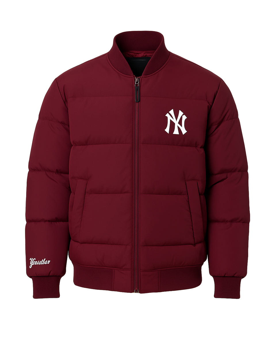 MLB New York Yankees Baseball Puffer Jacket | Elite Jacket