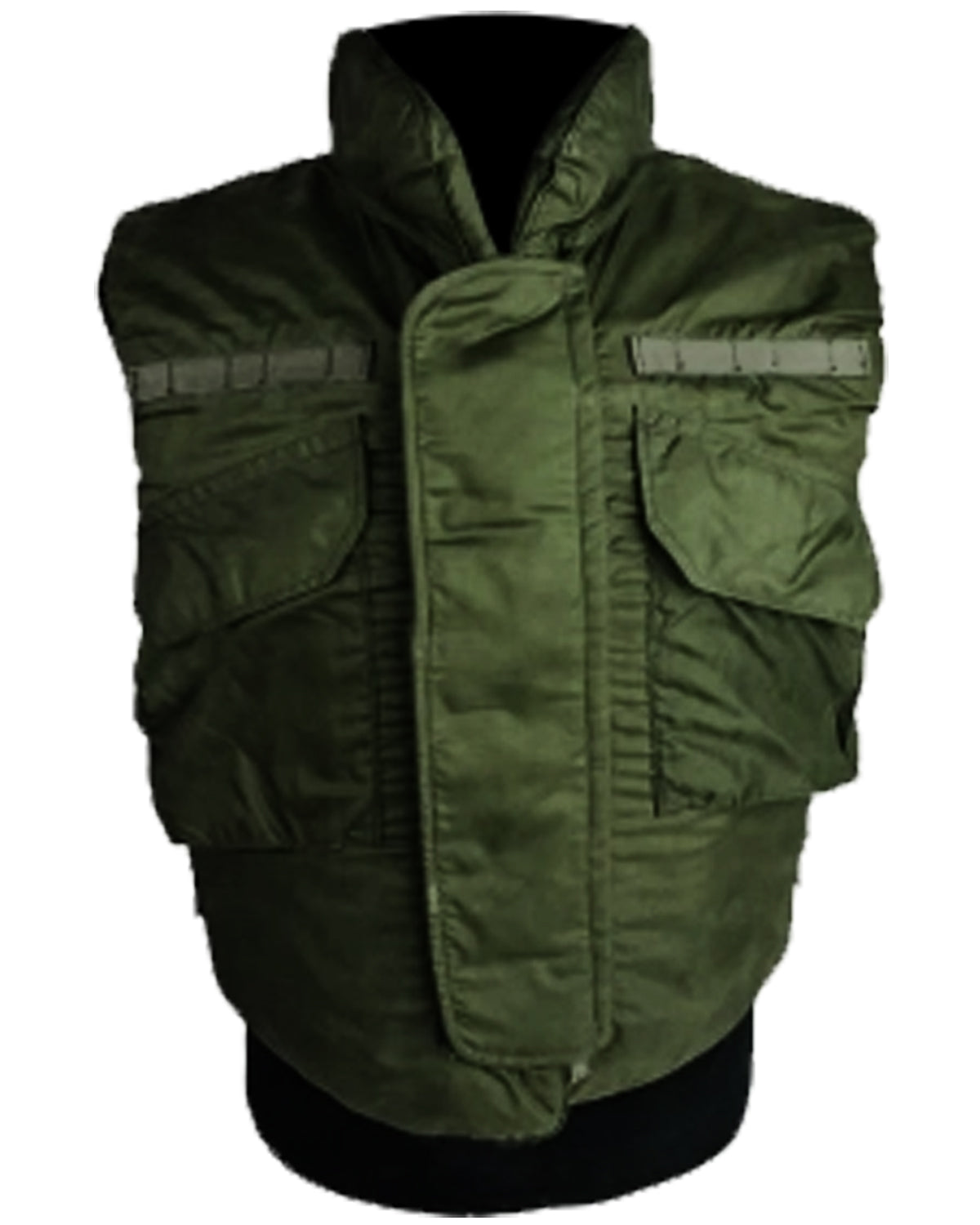 Chris Redfield Resident Evil Game Green Puffer Vest – Elite Jacket
