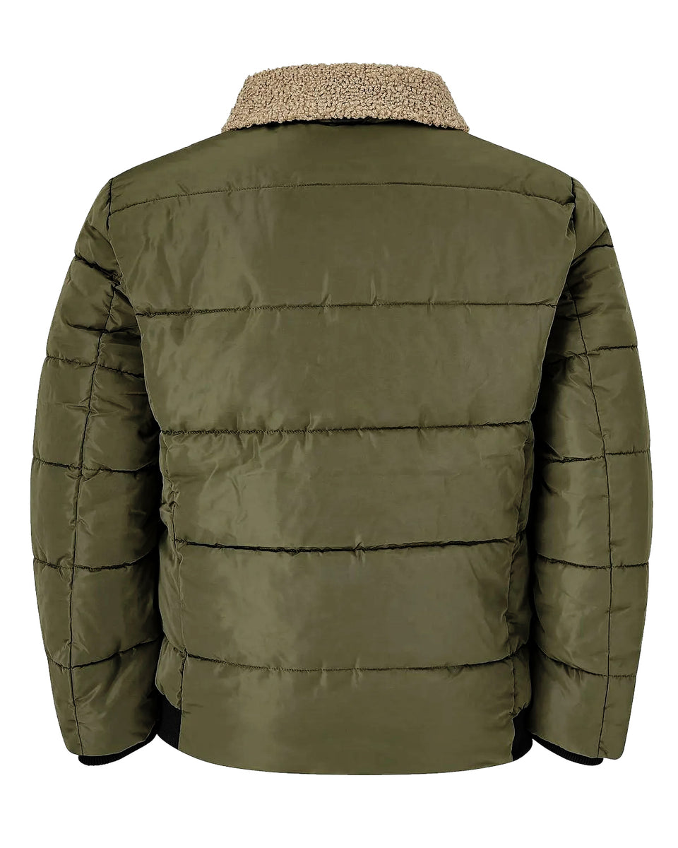 Resident Alien Movie Alan Tudyk Fur Collar Puffer Jacket – Elite Jacket